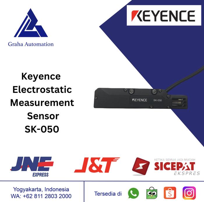Jual Keyence Electrostatic Measurement Sensor SK-050 - Kota Yogyakarta ...