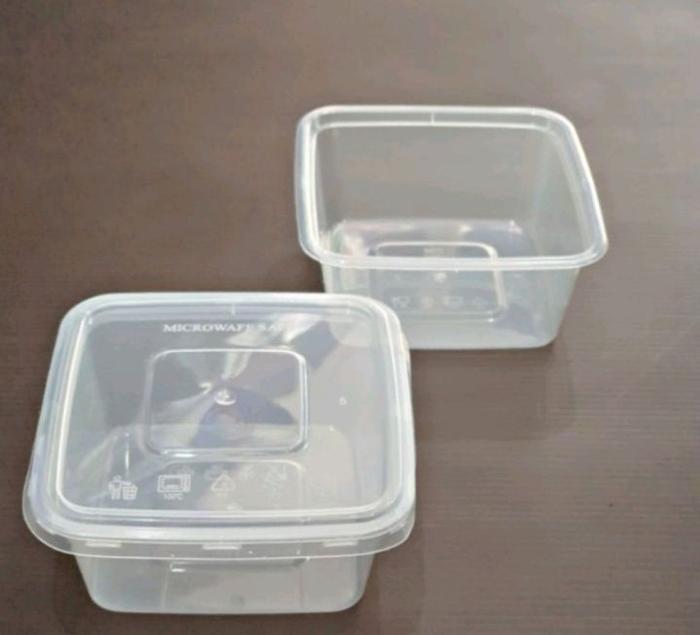 Jual Thinwall DM Square 350ML isi 25set - DM Square 250ML - Kab ...