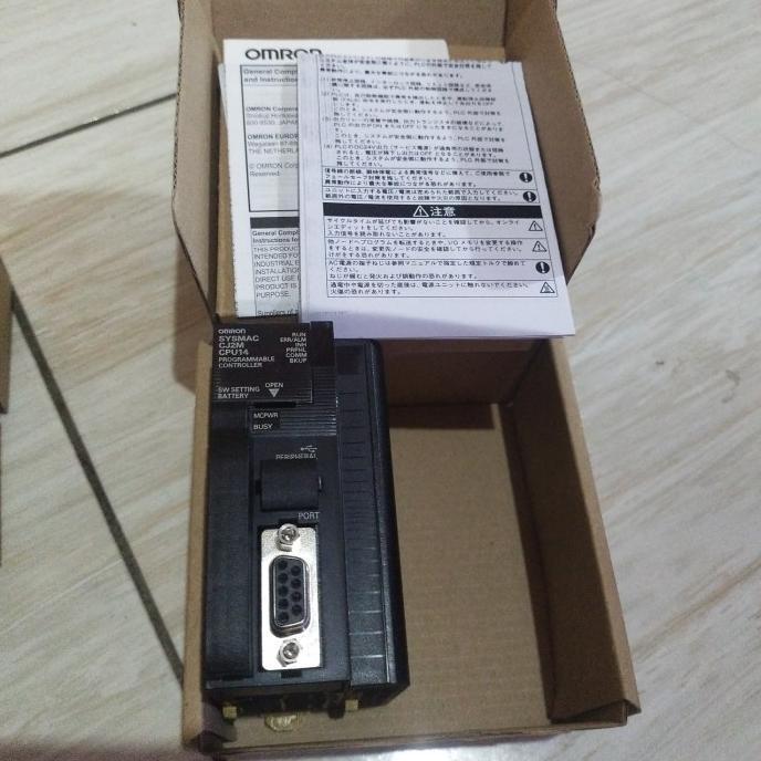 Jual Plc Omron Cj2M-Cpu14 New Baru Made In Japan - Kota Bekasi - Mandiri Mechanica Globalindo ...