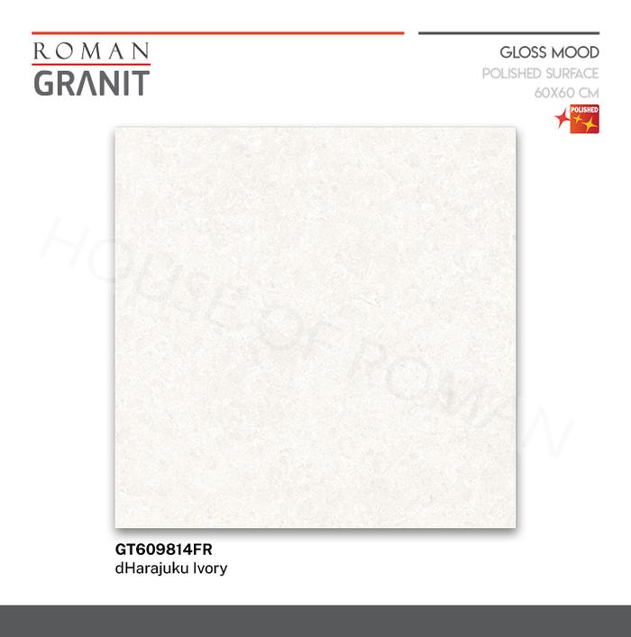 Jual ROMANGRANIT dHarajuku Ivory 60x60 GT609814FR ROMAN GRANIT ...