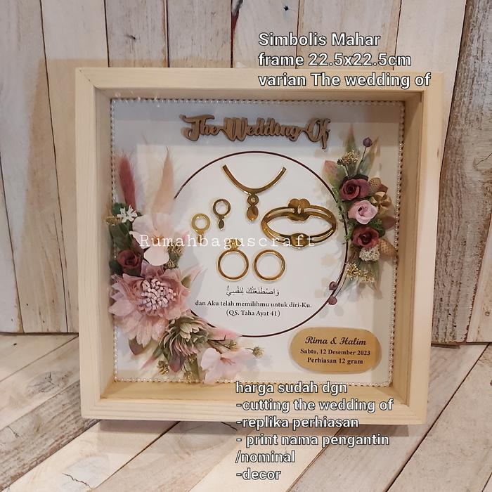 Jual Simbolis Mahar perhiasan - the wedding of - Kota Bandung ...