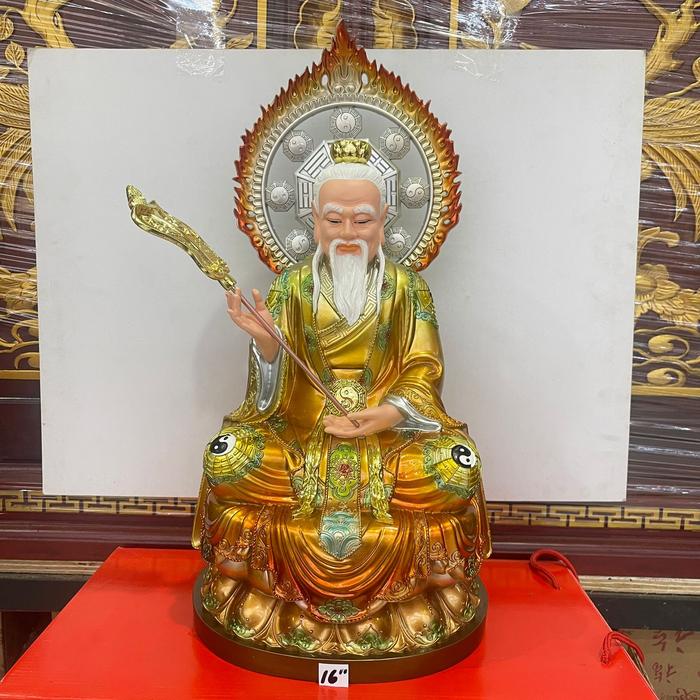 Jual patung dewa Tai sang lau jin / Tai siong ada fo kuang / 太上老君 16in ...