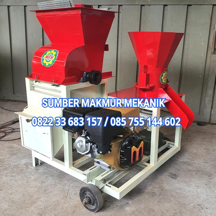 Jual MESIN CACAH GILING CETAK PELET PAKAN SAPI KAMBING IKAN LELE BABI ...