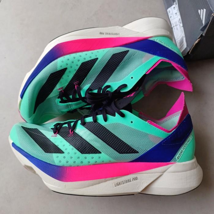 Jual Adidas Adizero Adios Pro 3 Pulse Mint Lucid Blue || green pink ...