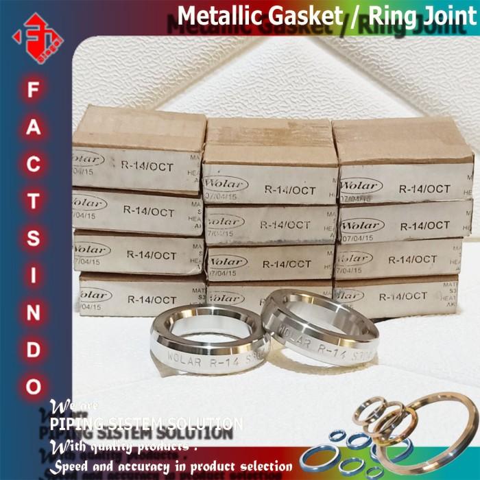 Jual RING JOINT 3/4" Ansi 1500 OCTAGONAL | GASKET RTJ R14 SS304 ...