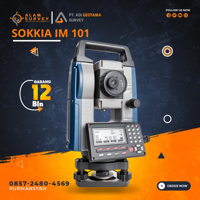 Jual TOTAL STATION SOKKIA iM 101 Akurasi 1 Sokkia iM101 Laser USB ...