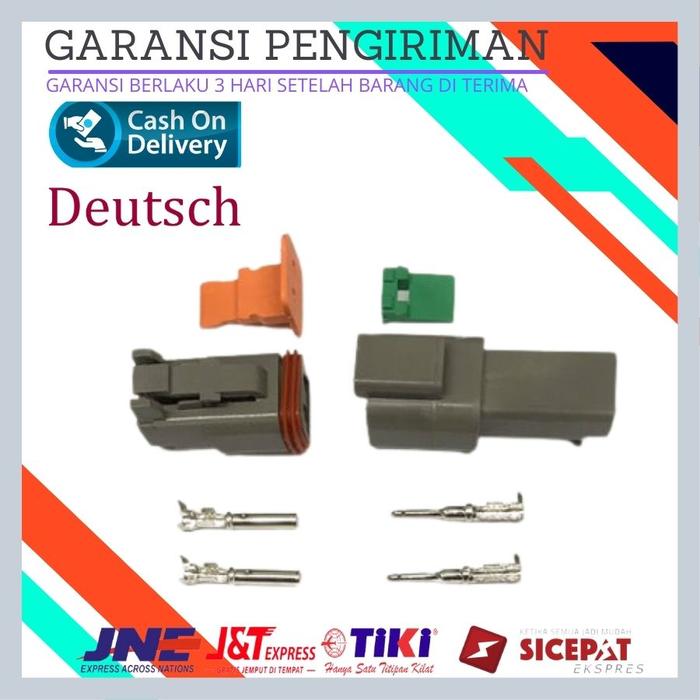 Jual Socket 2 pin deutsch connector - Kota Tangerang - Groza Electric ...
