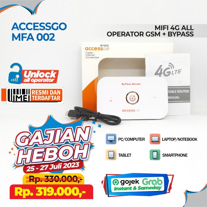 Jual AccessGo MIFI MFA-002 4G All Operator GSM + BYPASS - Kota ...