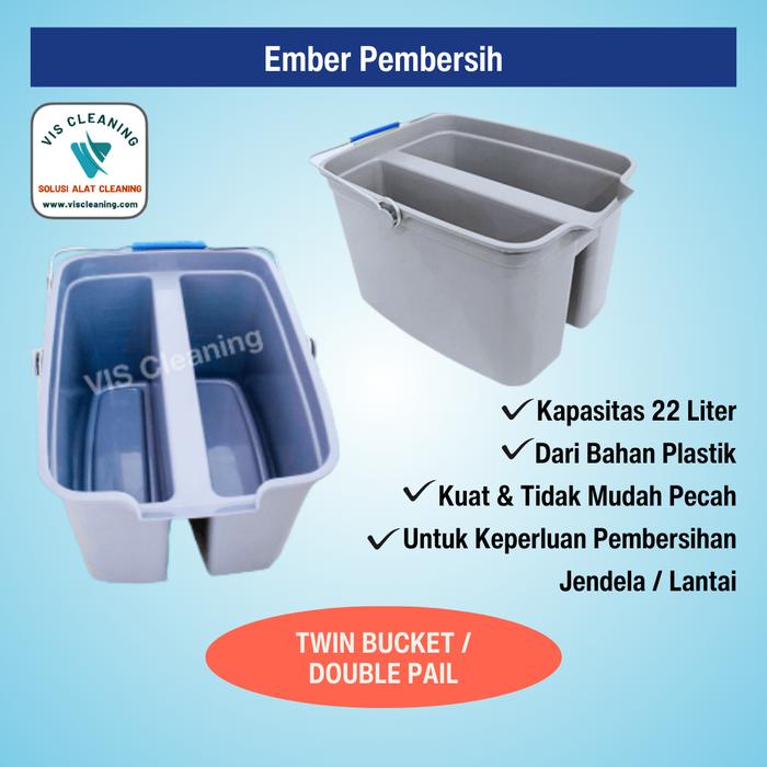 Jual Window Cleaning Bucket 22 Liter - Jakarta Barat - VIS Cleaning ...