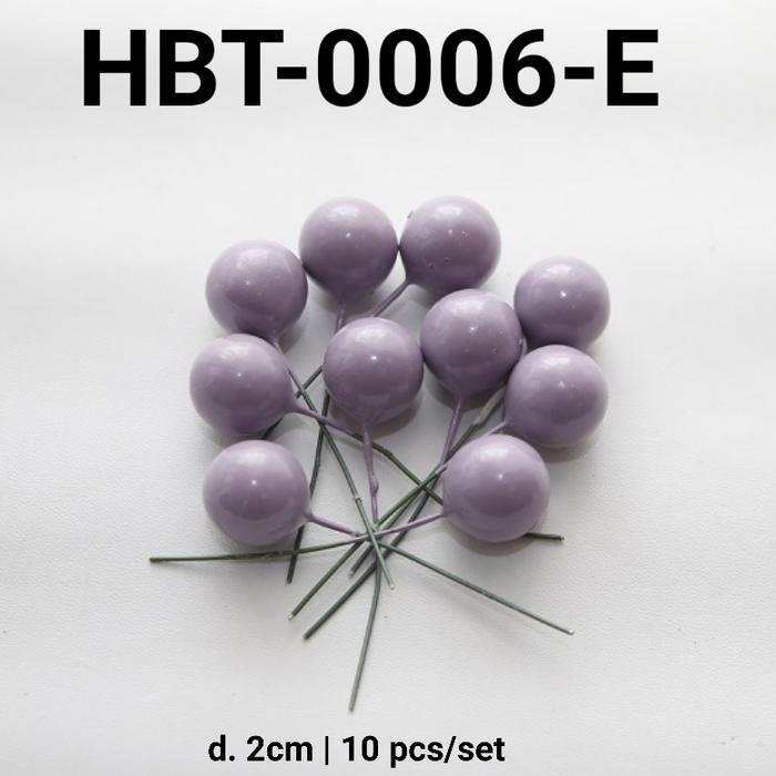 Jual GR-HBT-0006 Cake topper hiasan kue bola emas perak biru pink putih ...