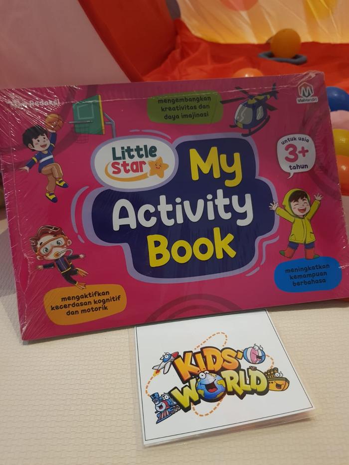 Jual Buku Aktivitas Anak - Buku Mewarnai - Little Star My Activity Book ...