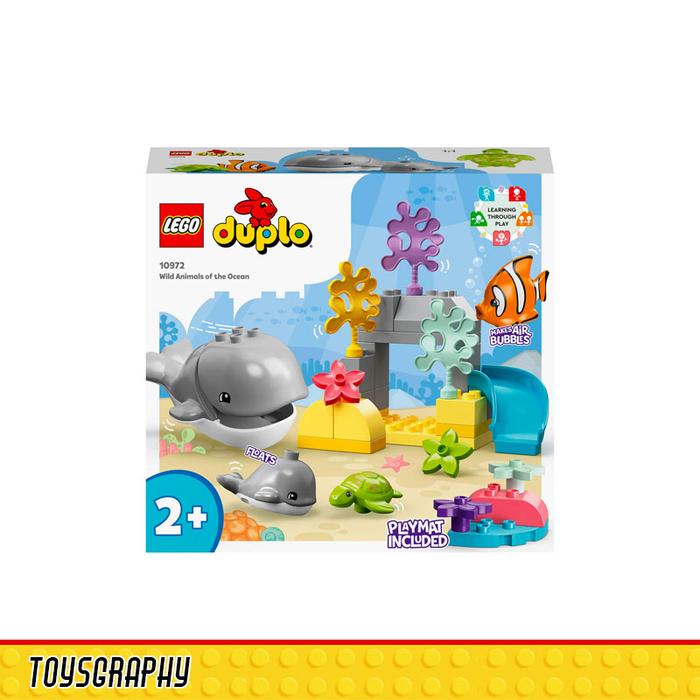 Jual LEGO Duplo 10972 Wild Animals of the Ocean - Playmat Included ...