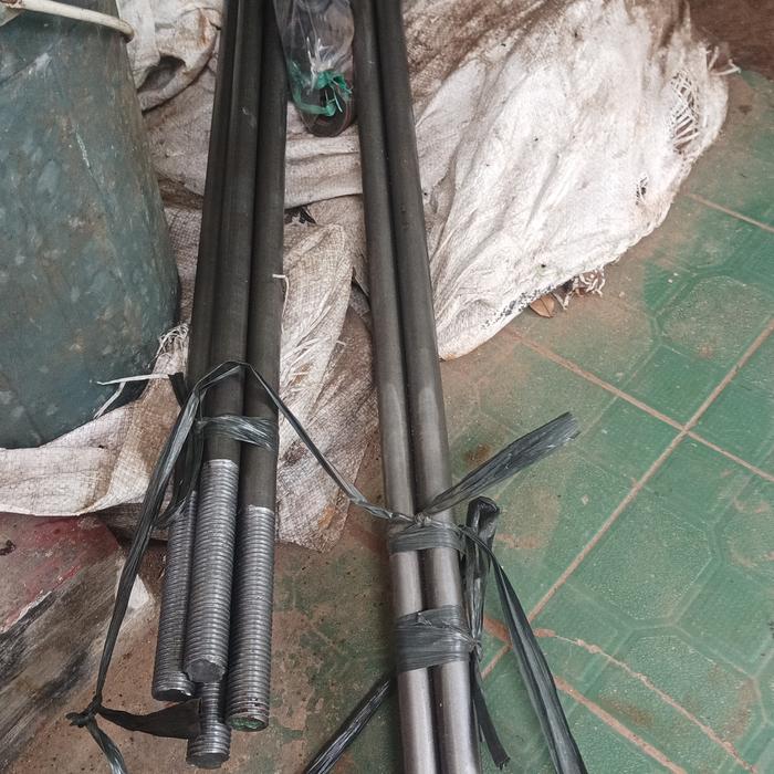 Jual angkur L m24x 900mm x 100mm /anchorbolt L 1x90cmx10cm plus 2mur ...