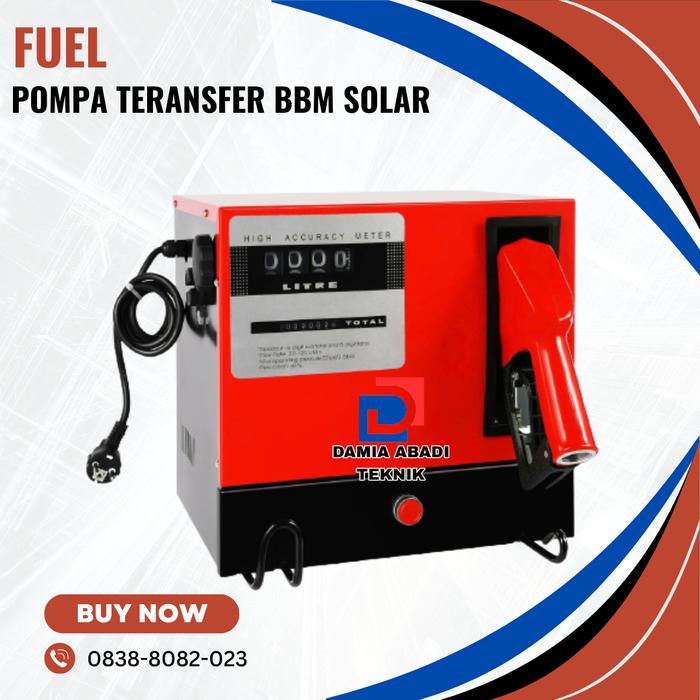 Jual Fuel pump dispenser Mesin Pengisian BBM minyak/solar 60 LPM 220V ...