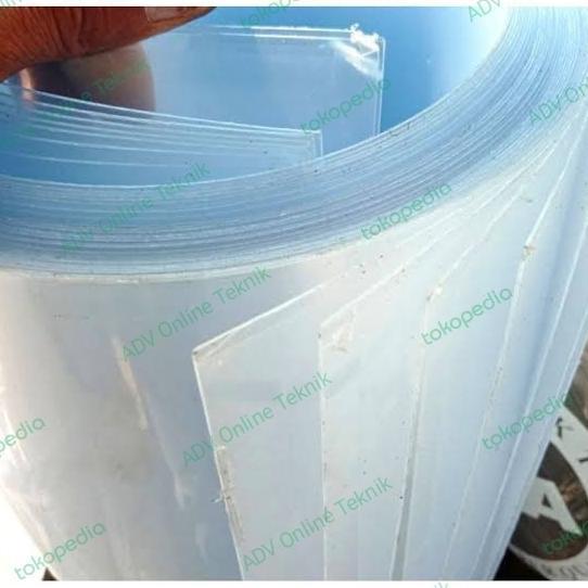 Jual NS plastik mika kaku lembaran 1mm x 100cm x 200cm / pvc sheet ...