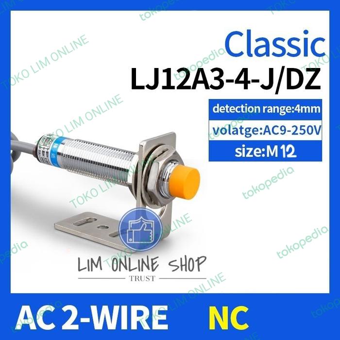 Jual SENSOR PROXIMITY LJ12A3-4-J/DZ NC Inductive 2-Wire AC TYPE ...