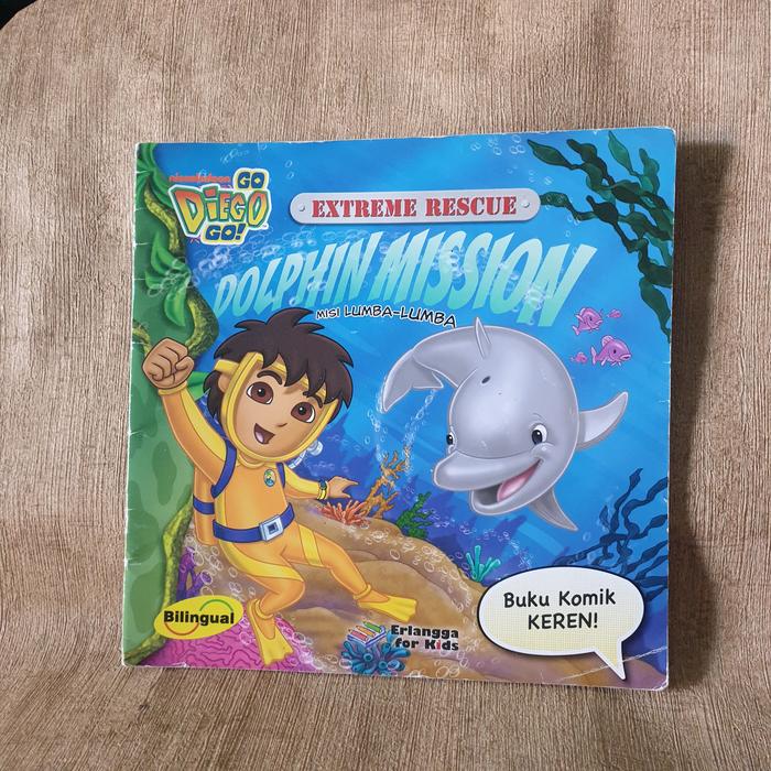 Jual Buku cerita anak Go Diego Go Dolphin Mission original - Kota ...