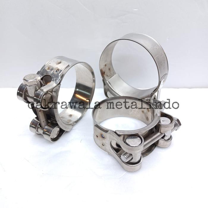 Jual Hose Clamp Superior 2" inch SS304 Heavy Duty Klem Selang Stainless ...