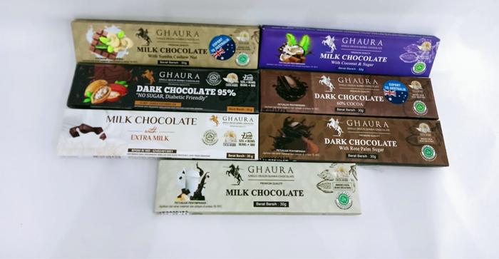 Jual Coklat Ghaura / Ghaura Chocolate oleh oleh Khas bali 30gr - Kab ...