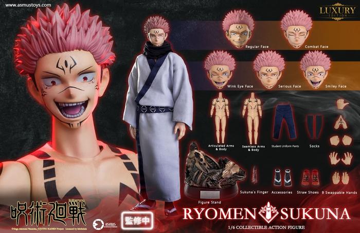 Jual Asmus Toys JJKS05LUX 1/6 Scale Figure Jujutsu Kaisen Ryomen Sukuna ...