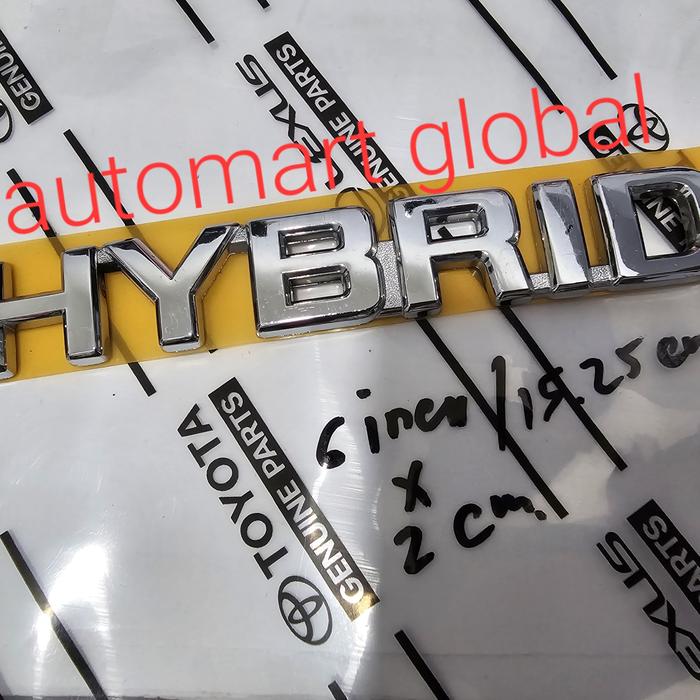 Jual logo emblem hybrid Toyota Innova zenix original - Jakarta Utara ...