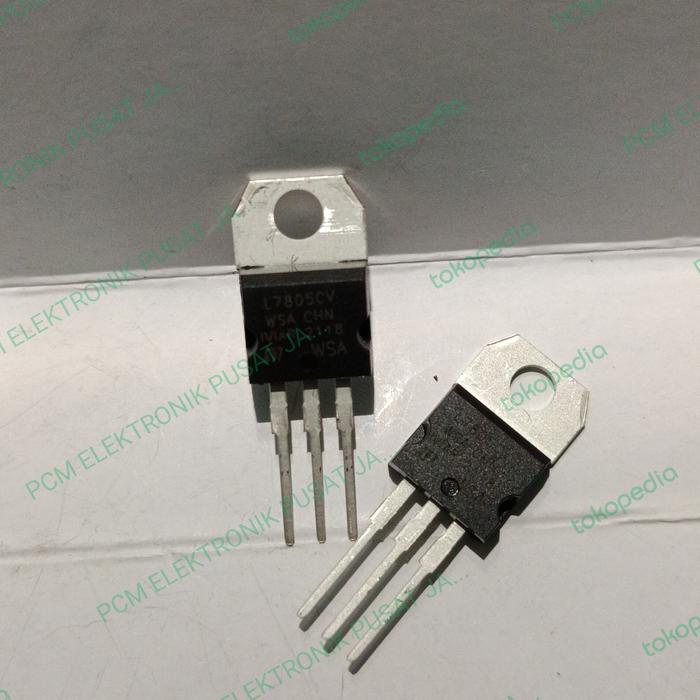 Jual 1858 transistor tr ic regulator L7805CV L 7805 CV L7805 7805CV ...