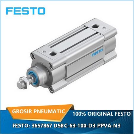 Jual FESTO 3657867 DSBC-63-100-D3-PPVA-N3 standards-based cylinder ...