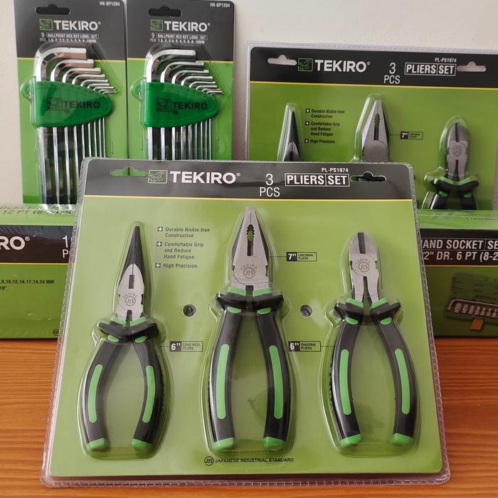 Jual Tang Set Tekiro 3 Pcs - Jakarta Barat - BERSAMATEKNIKJAYA | Tokopedia