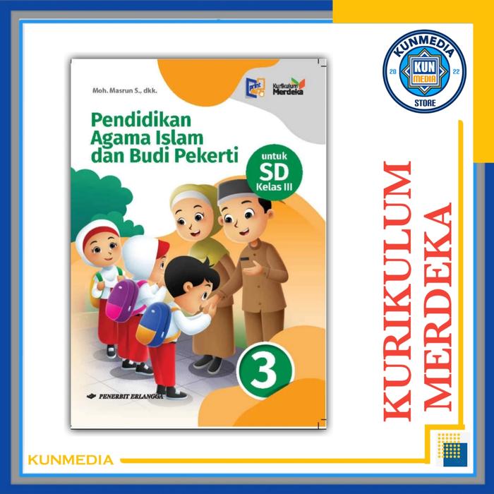 Jual BUKU PAI PENDIDIKAN AGAMA ISLAM KELAS 3 SD KURIKULUM MERDEKA ...