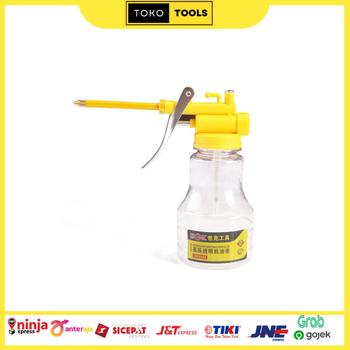 Jual oil gun / botol pompa oli / high transparent machine oiler ...