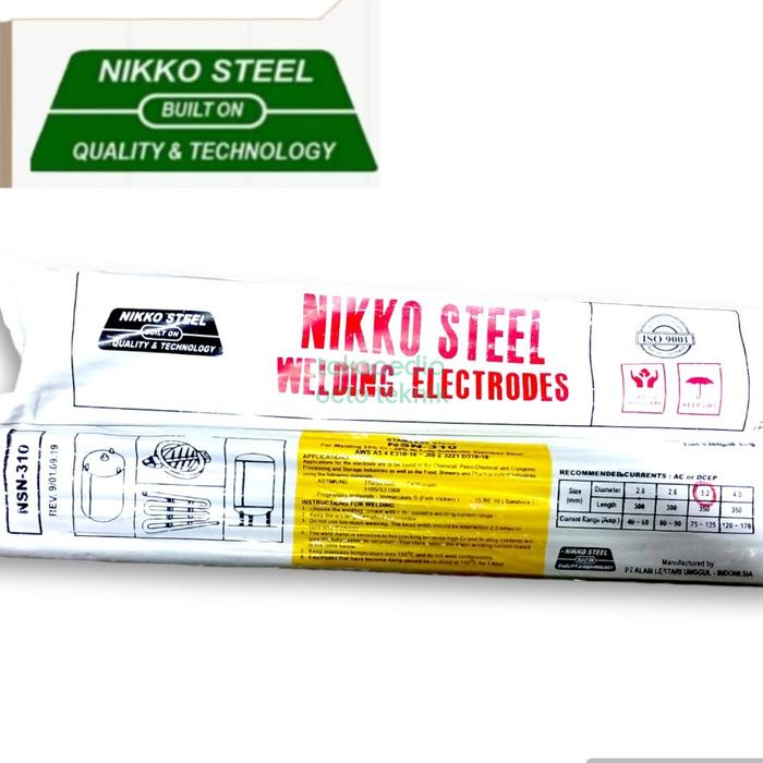 Jual kawat las NSN-310 3.2mm nikko steel welding electrodes 3.2mm original - Jakarta Pusat ...