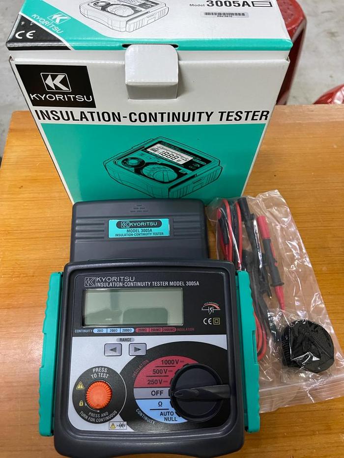 Jual Insulation Continuity Tester / Megger Tester Kyoritsu 3005A ...