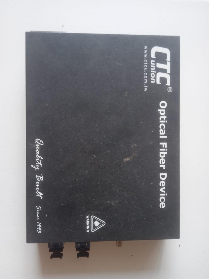 Jual CTC Union FRM220 Ch01 AC Fiber konverter Bekas - Kota Bandung ...
