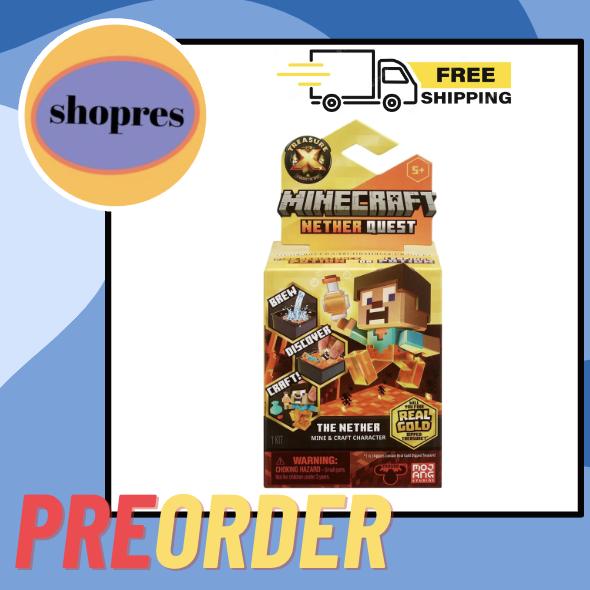 Jual Treasure X Minecraft The Nether Quest Mine & Craft Character ...