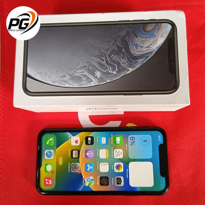 Jual Resmi | iPhone Xr 64GB Second Original | All Operator | Fullset ...