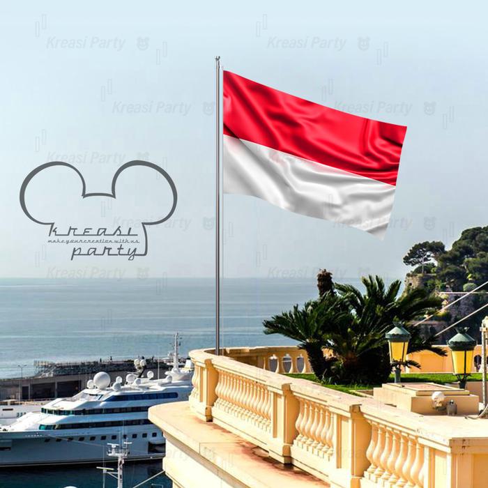 Promo Bendera Merah Putih Ukuran 60x90 cm / Bendera Indonesia / Bendera ...