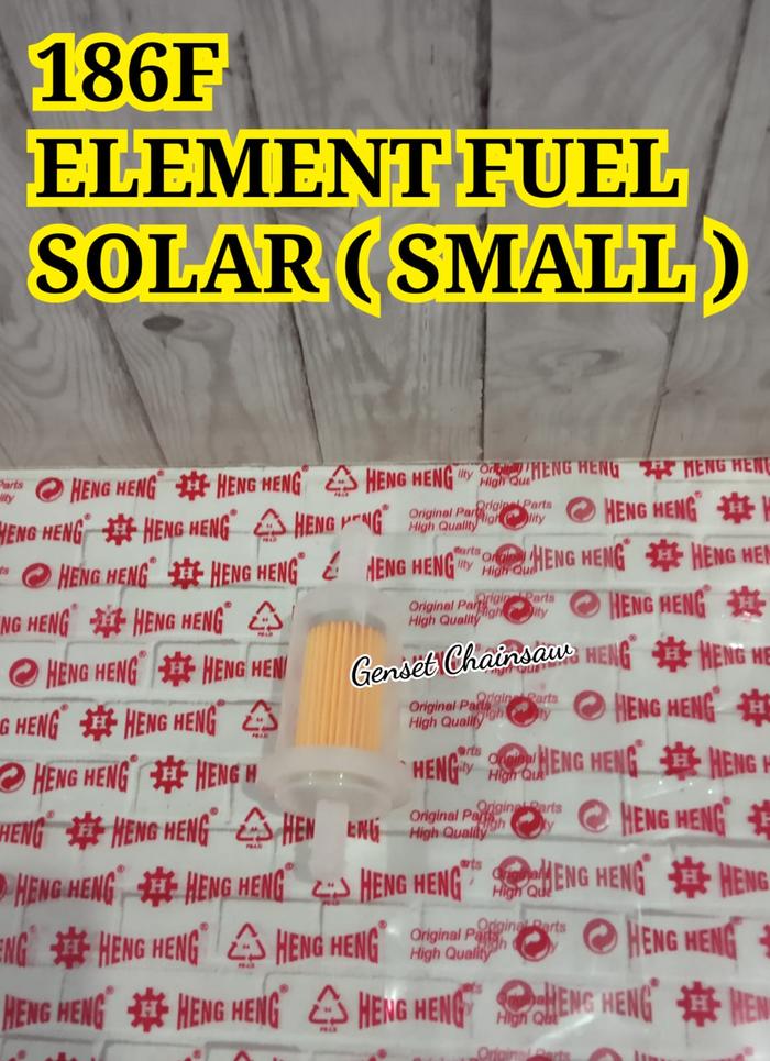 Promo Element Fuel Filter Solar 186 FA 186F Genset Silent 178F 186FA ...