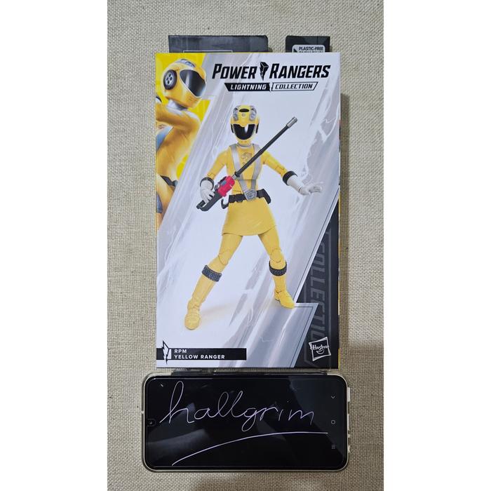 Jual Hasbro Lightning Collection Power Ranger RPM Yellow Ranger - Kota ...