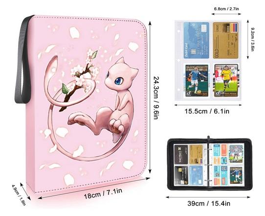 Jual Binder Card game TCG 4 Pocket Trading Card Files Album Tempat ...