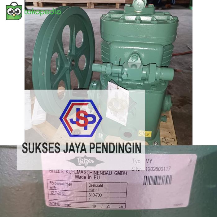 Jual Compressor Bitzer Open Type VY / Kompresor Bitzer Open Type VY ...