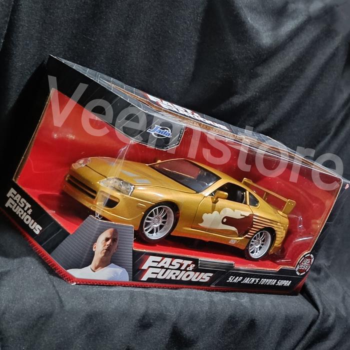 Jual Die Cast 1:24 Bryan's Toyota Supra [JADA] Fast and Furious ...