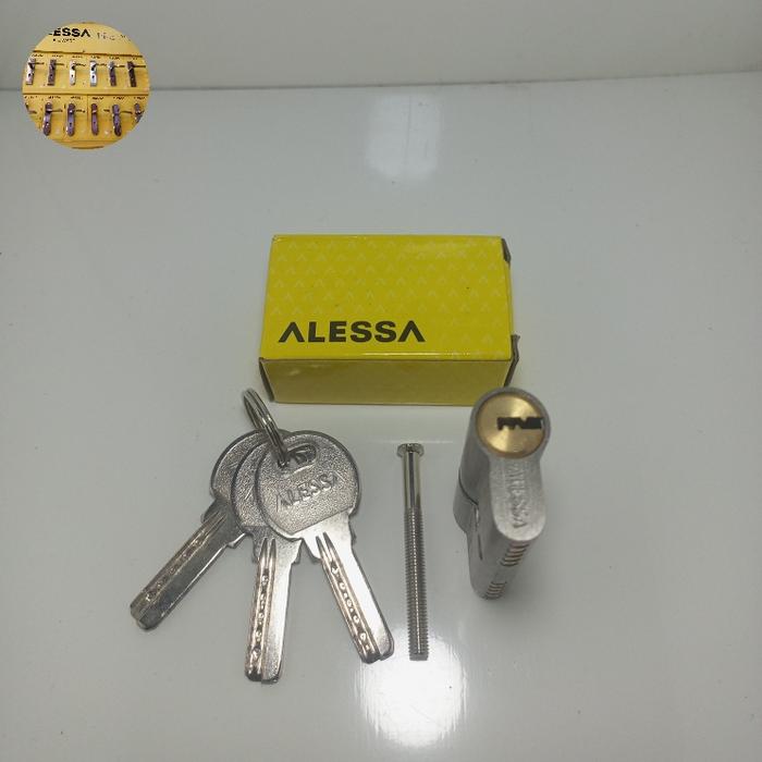 Jual silinder kunci pintu ukuran sedang dan kecil uk.6 cm x 2,9 cm ...