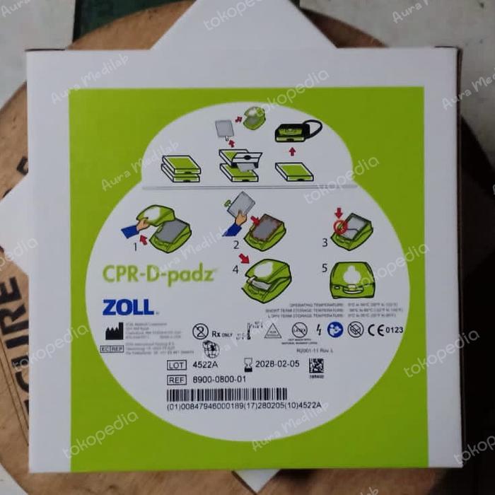 Jual Pads AED Zoll / Pads AED Zoll Plus - Jakarta Barat - Aura Medilab ...