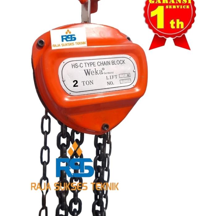Jual Chain block 2 ton x 10 meter Weka Germany - Jakarta Pusat - Raja ...