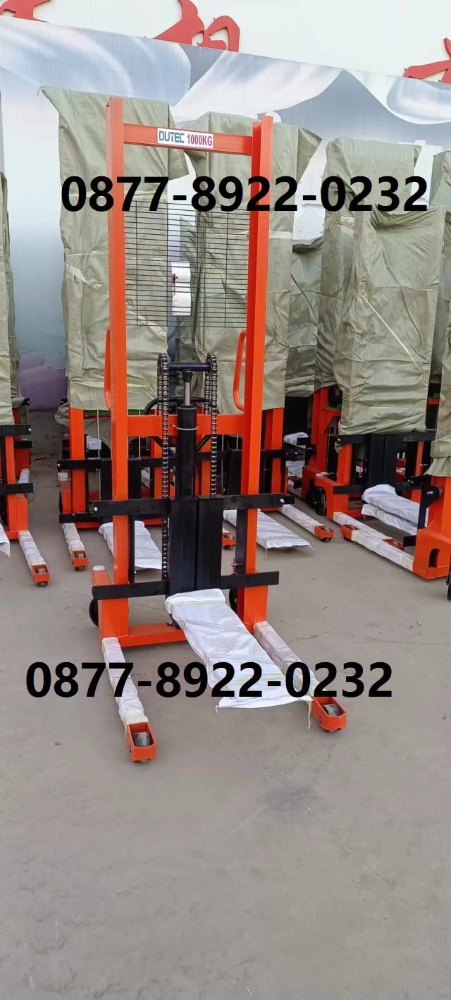 Jual Hand Stacker Hand Lift Hand Forklift Manual 1 Ton x 1 meter ...