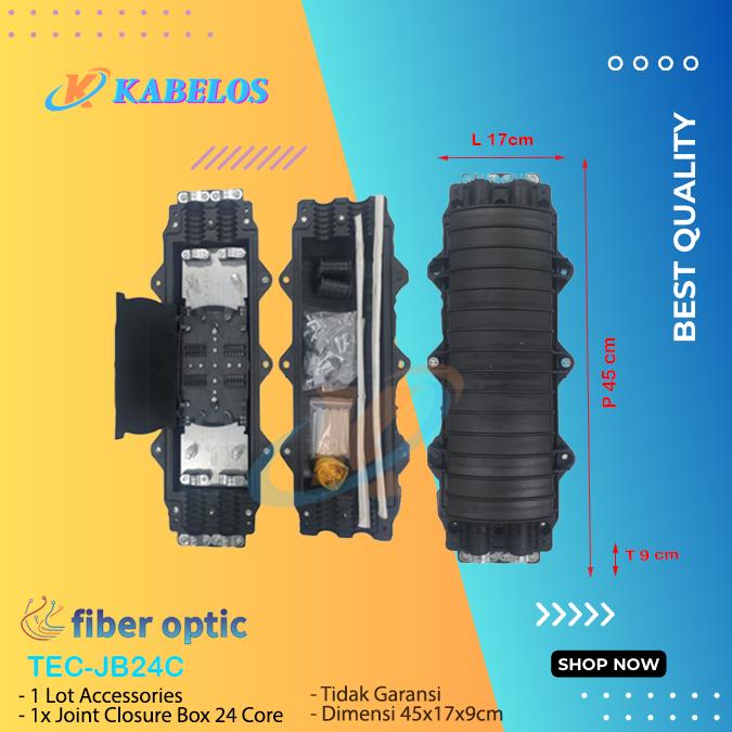 Jual Fiber Optic Joint Closure 24 Core | Joint Closure FO 24 Core FTTH ...