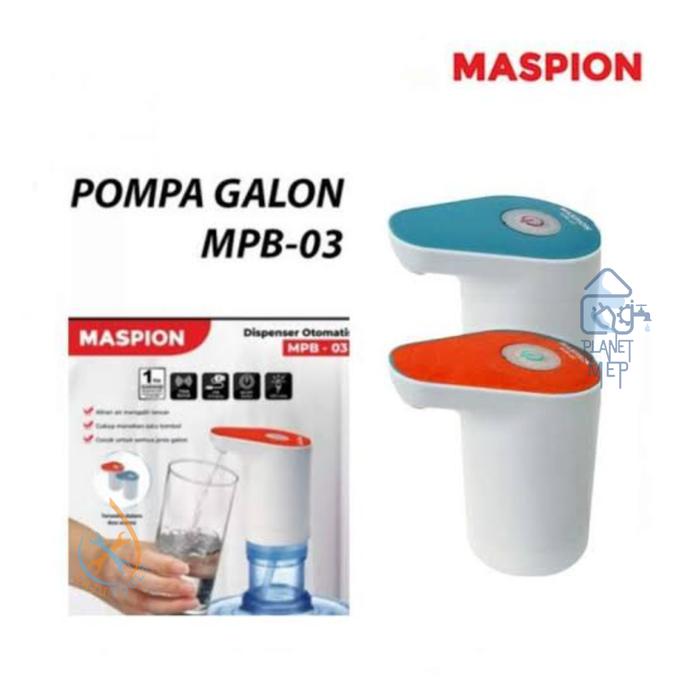 Jual POMPA GALON / WATER PUMP MASPION - Kota Denpasar - Planet MEP ...