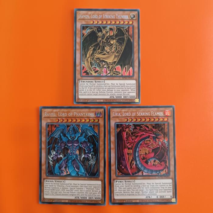 Jual Hamon Raviel Uria Lord of Yugioh GX God Card prismatic rare ...