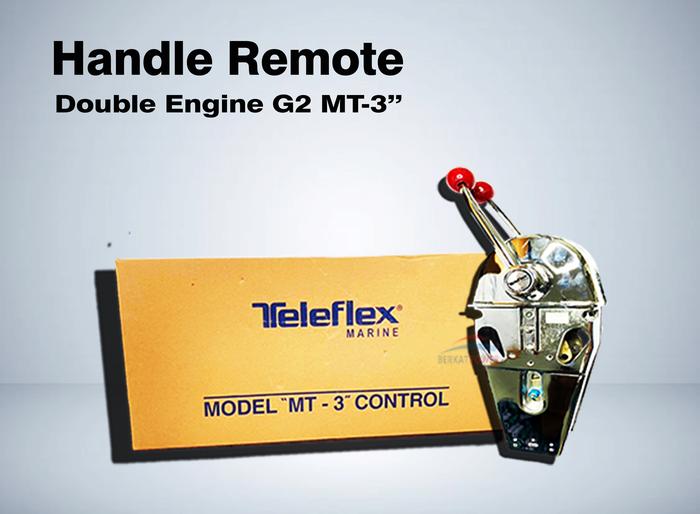 Jual Teleflex Handle Remote Double Engine G2 MT-3" Control - Kota ...