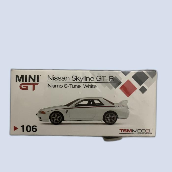 Jual Mini gt Nissan skyline gtr r32 nismo s-tune white - Kab ...